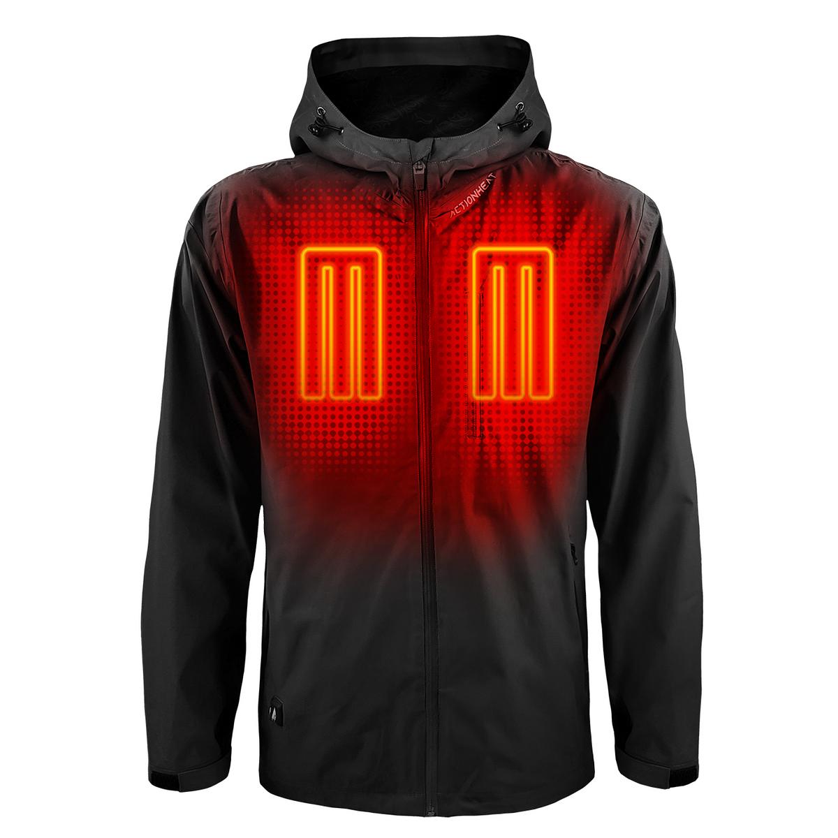 ActionHeat 5V Men's Battery Heated Rain Jacket | eBay