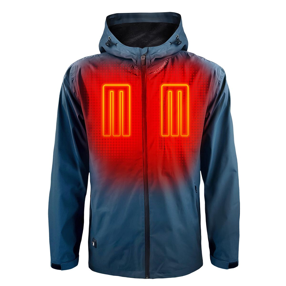 ActionHeat 5V Men's Battery Heated Rain Jacket | eBay